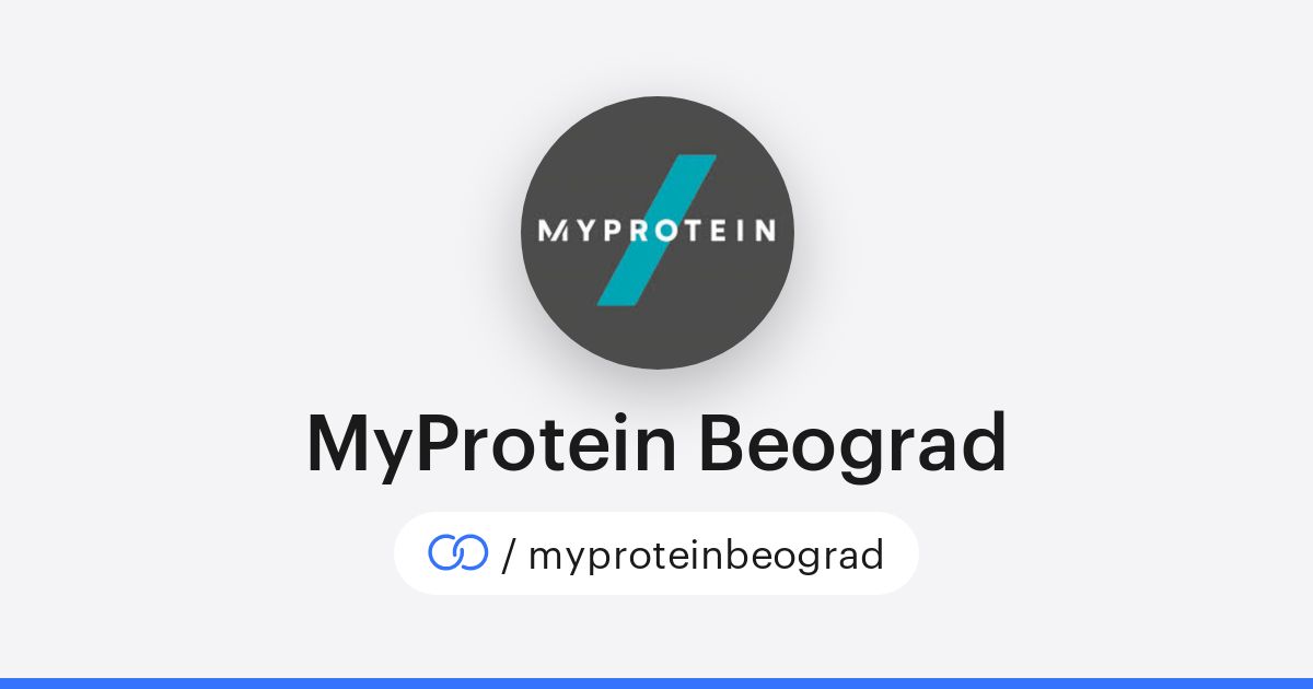MyProtein Beograd (/myproteinbeograd) · solo.to