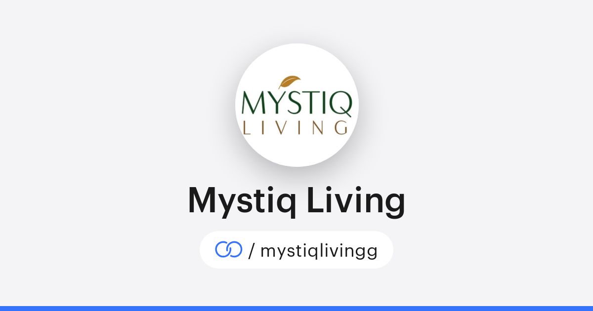 Mystiq Living (/mystiqlivingg) · solo.to