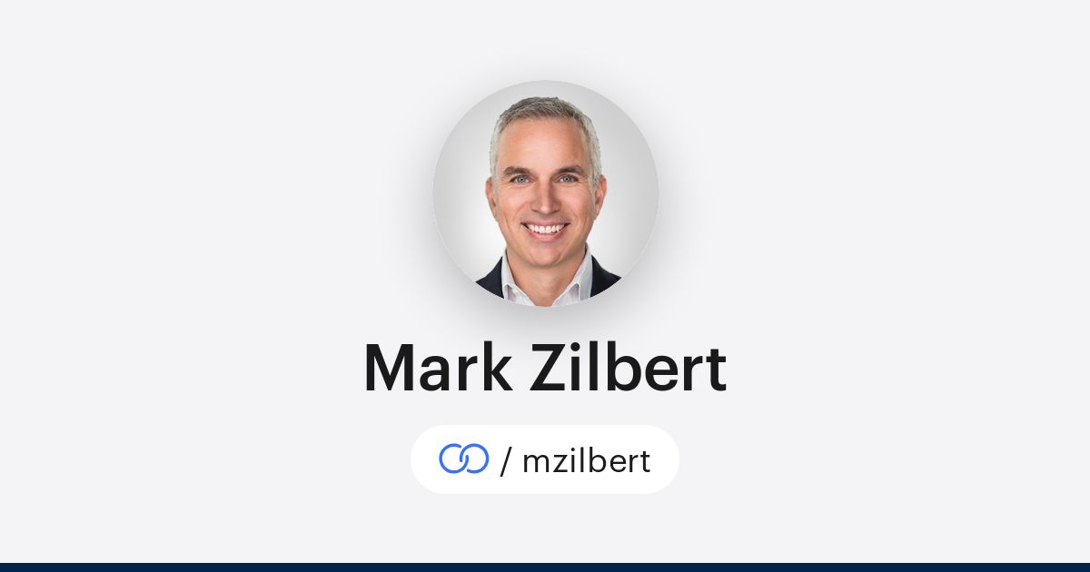 Mark Zilbert (/mzilbert) · solo.to