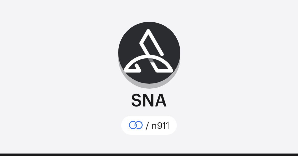 SNA (/n911) · solo.to
