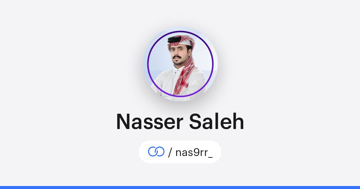 Nasser Saleh (/nas9rr_) · solo.to