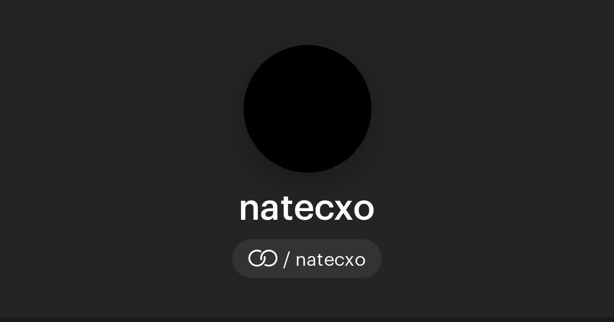 natecxo · solo.to