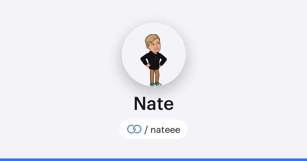 Nate (/nateee) · solo.to
