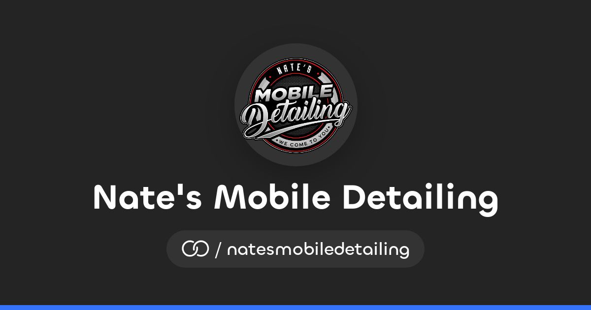 Nate's Mobile Detailing (/natesmobiledetailing) · solo.to