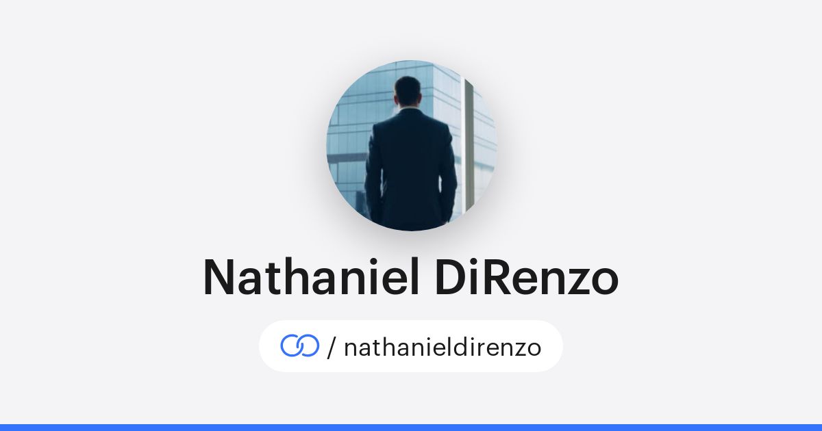 Nathaniel DiRenzo (/nathanieldirenzo) · solo.to