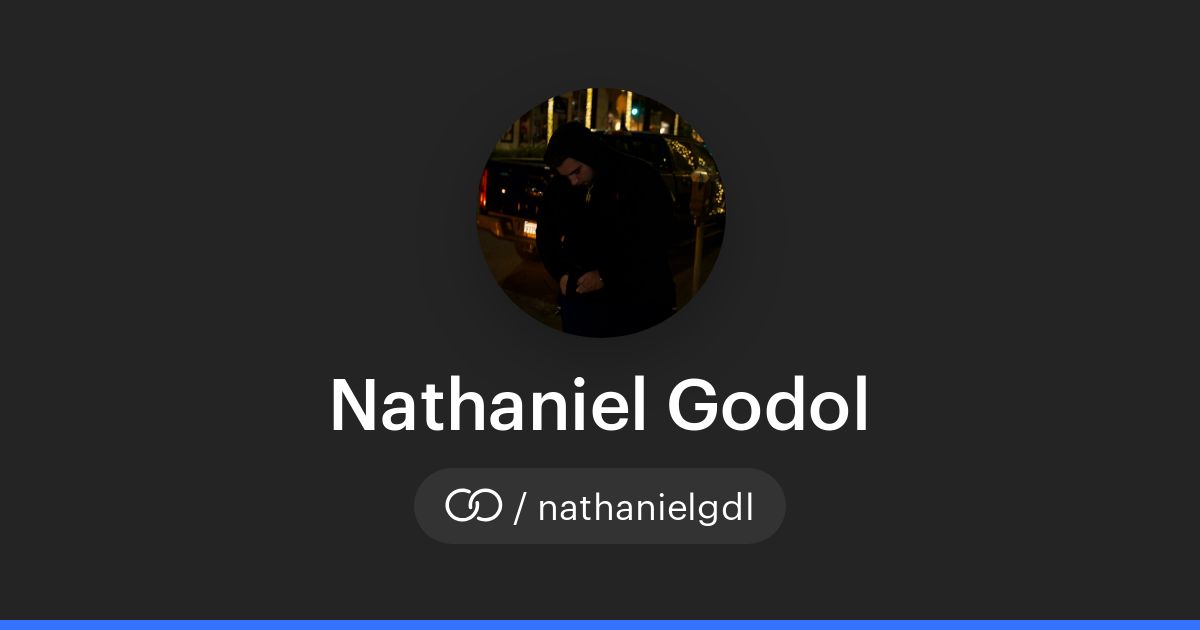 Nathaniel Godol (/nathanielgdl) · solo.to