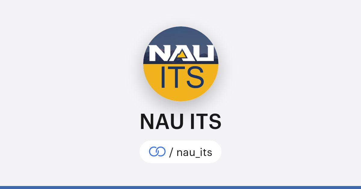 NAU ITS (/nau_its) · solo.to