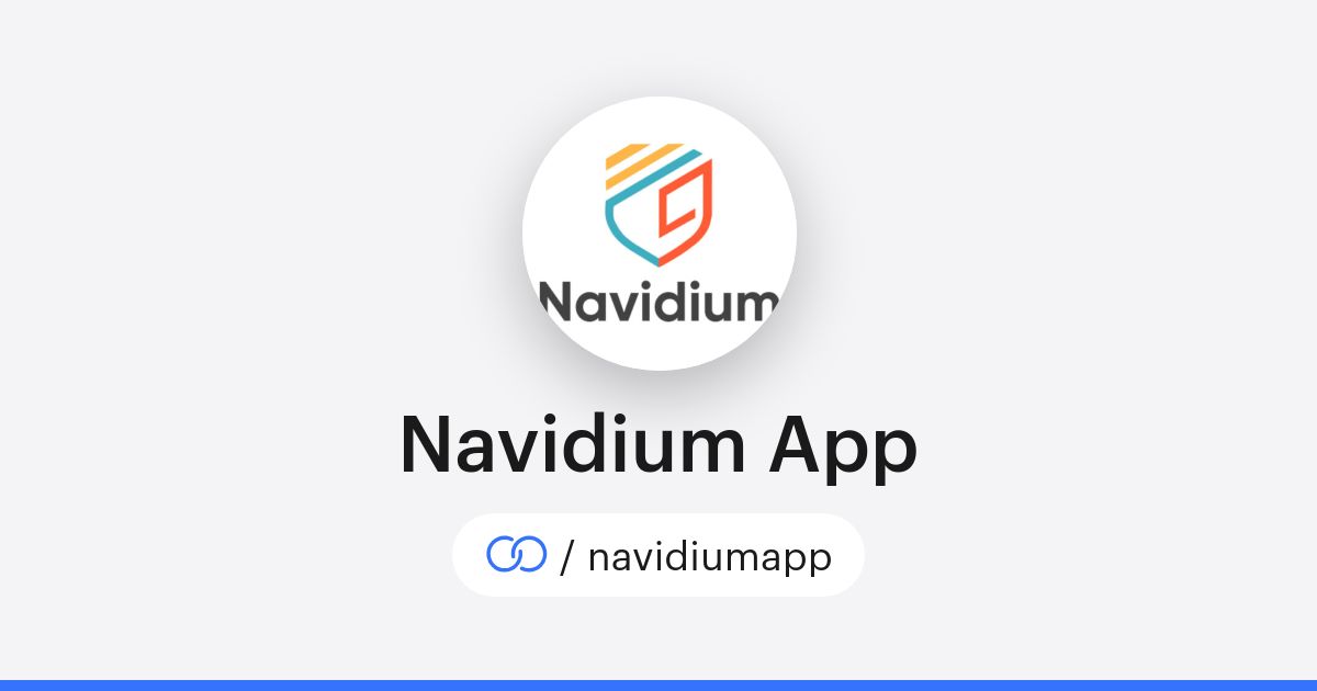 Navidium App (/navidiumapp) · solo.to