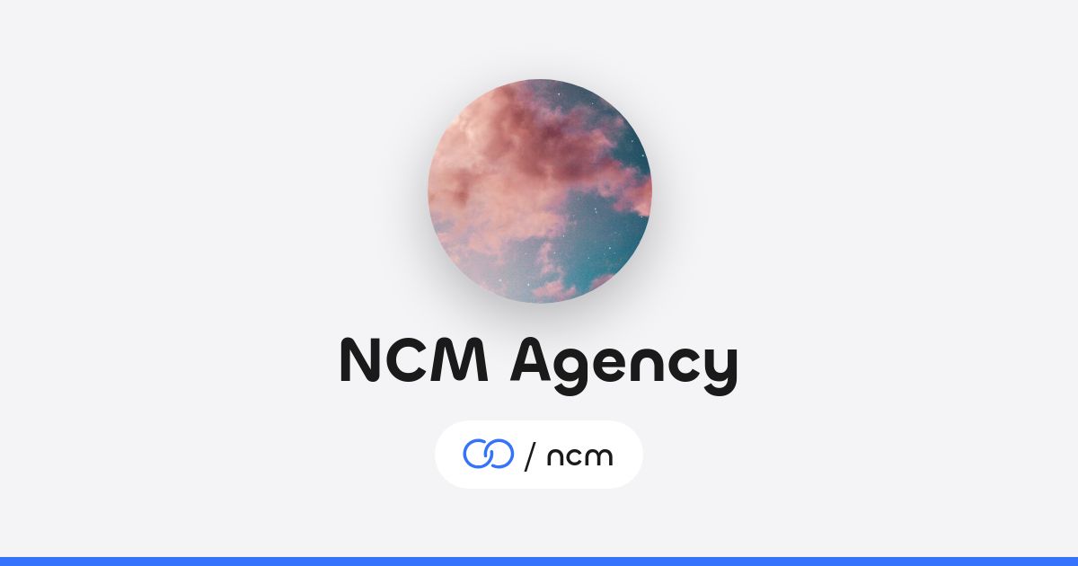 NCM Agency (/ncm) · solo.to