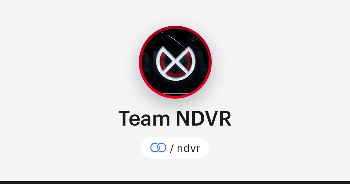 Team NDVR (/ndvr) · solo.to