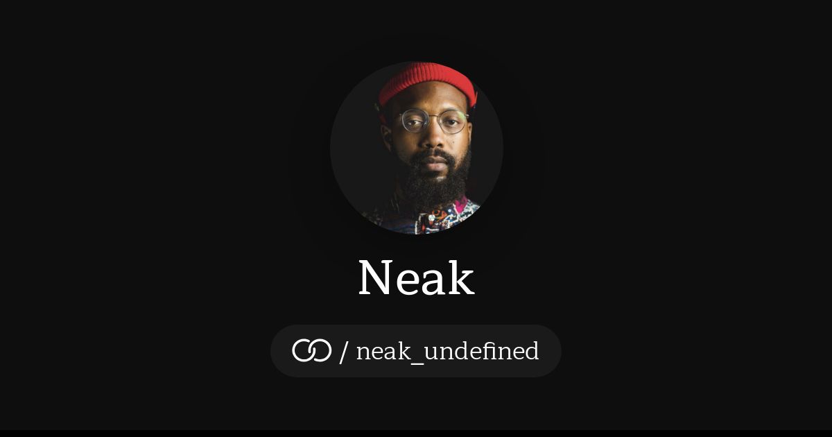 Neak (/neak_undefined) · solo.to
