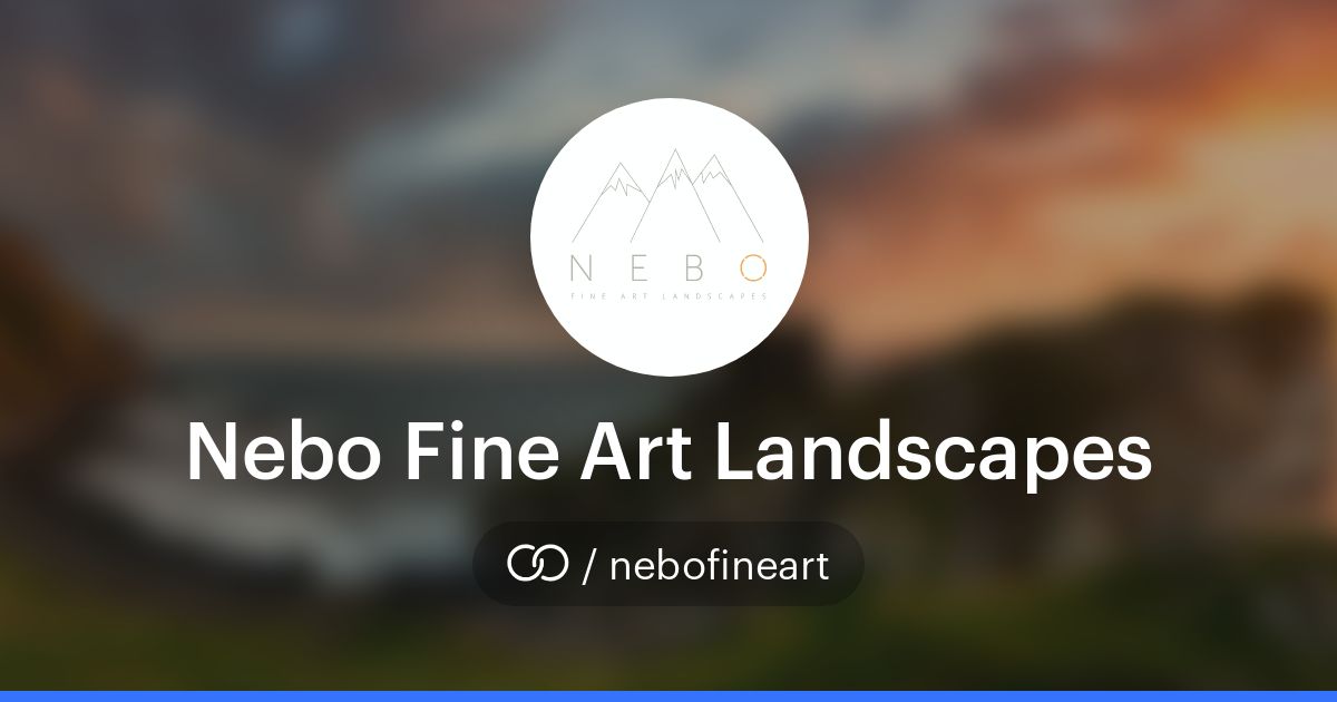 Nebo Fine Art Landscapes (/nebofineart) · solo.to