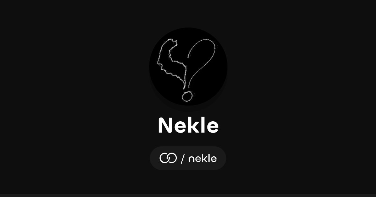 Nekle · solo.to