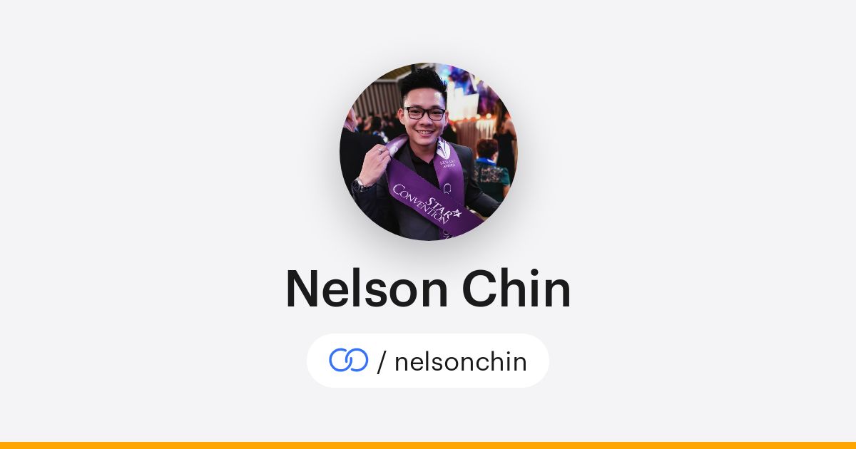 Nelson Chin (/nelsonchin) · solo.to