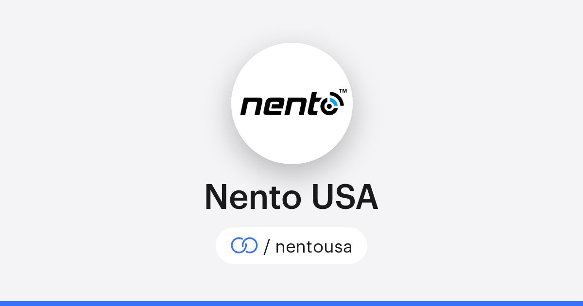 Nento USA (/nentousa) · solo.to