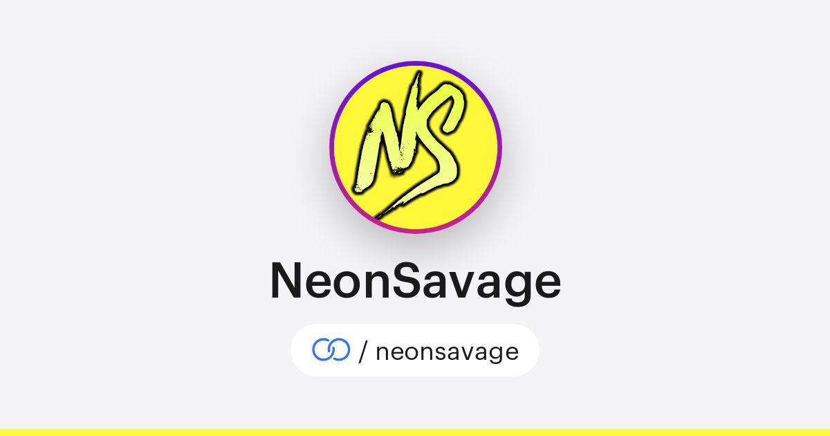 NeonSavage · solo.to