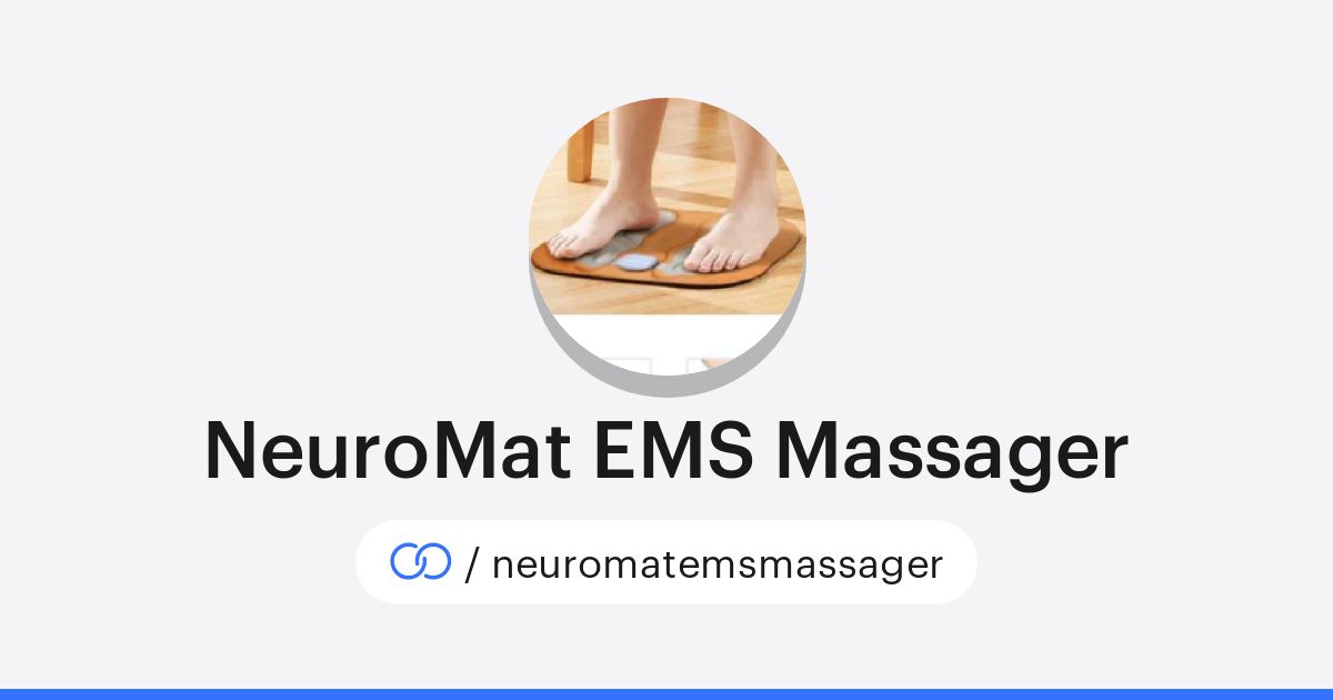NeuroMat EMS Massager (/neuromatemsmassager) · solo.to