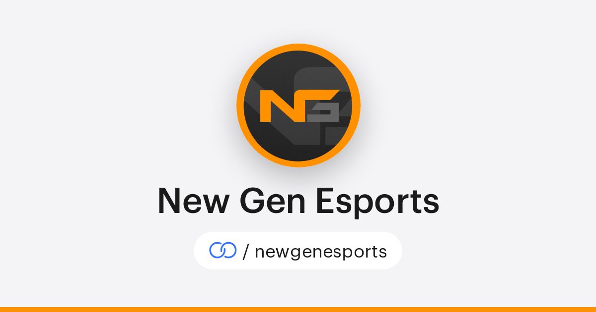 New Gen Esports (/newgenesports) · solo.to