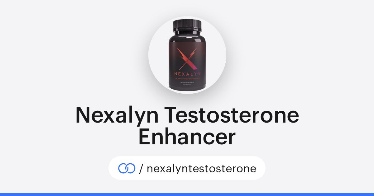 Nexalyn Testosterone Enhancer (/nexalyntestosterone) · solo.to