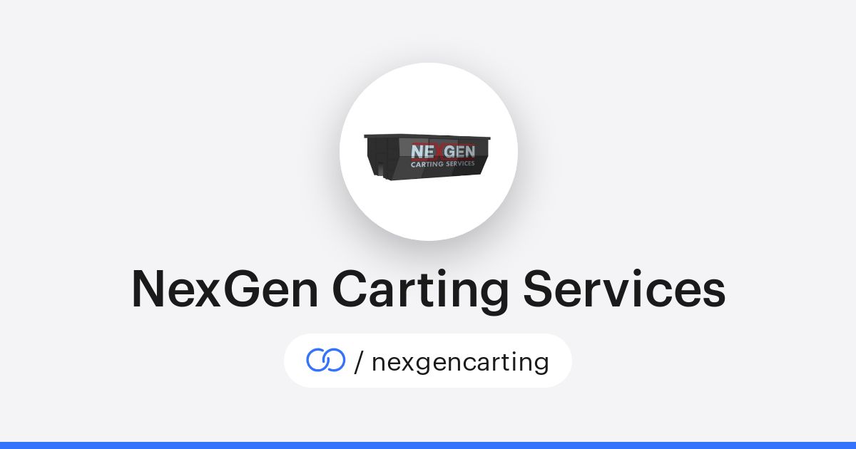 NexGen Carting Services (/nexgencarting) · solo.to