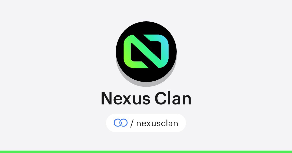Nexus Clan (/nexusclan) · solo.to