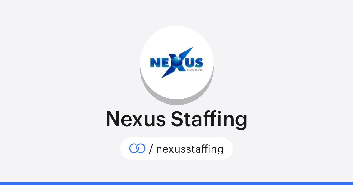 Nexus Staffing (/nexusstaffing) · solo.to