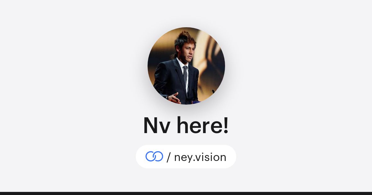 Nv here! (/ney.vision) · solo.to