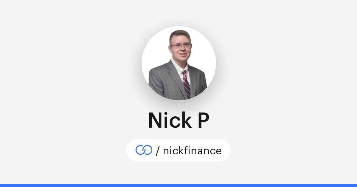 Nick P (/nickfinance) · solo.to