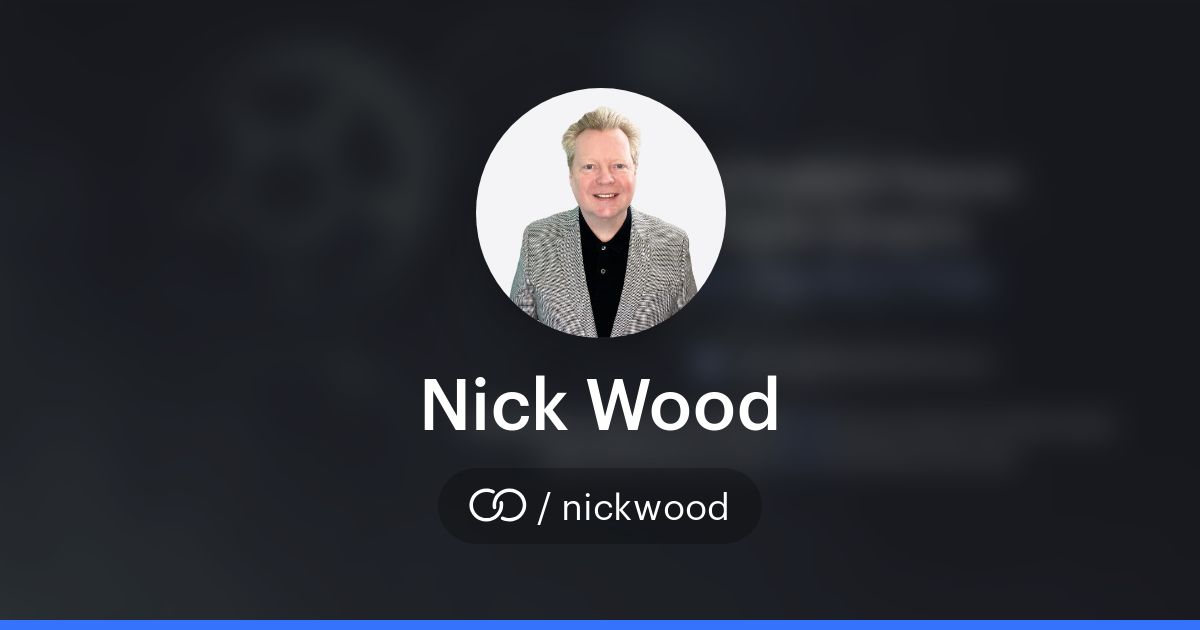 Nick Wood (/nickwood) · solo.to