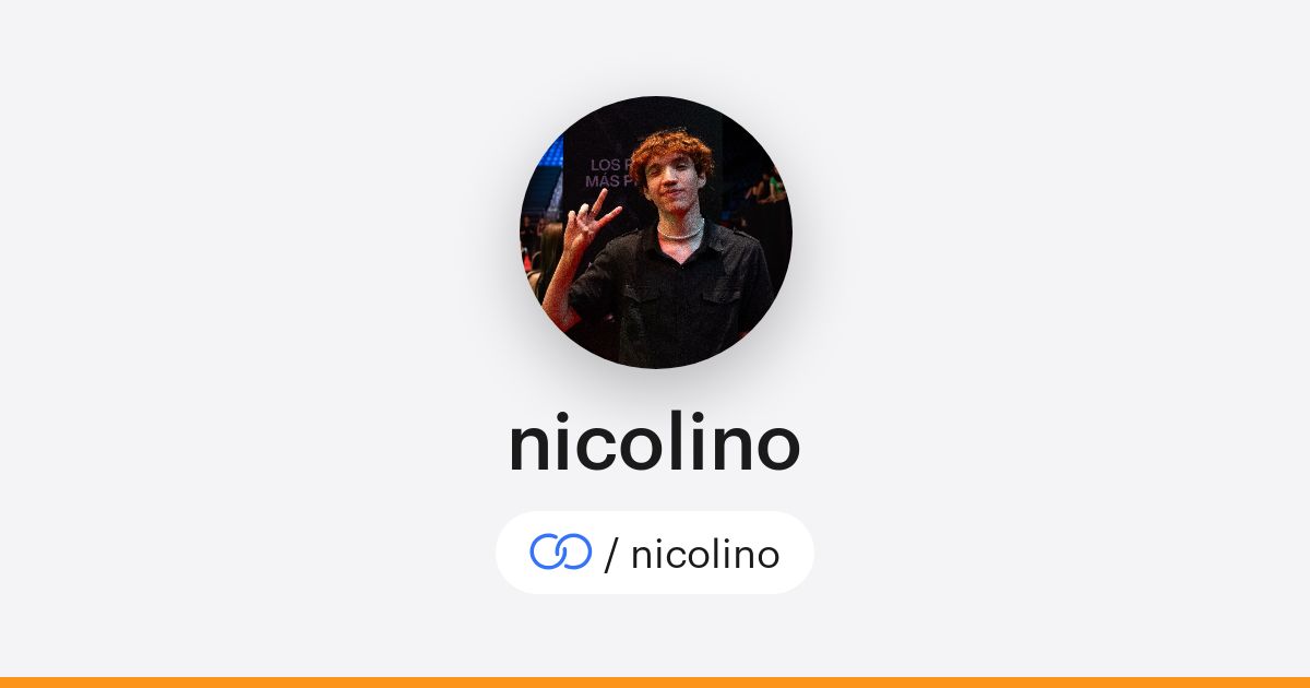 nicolino · solo.to