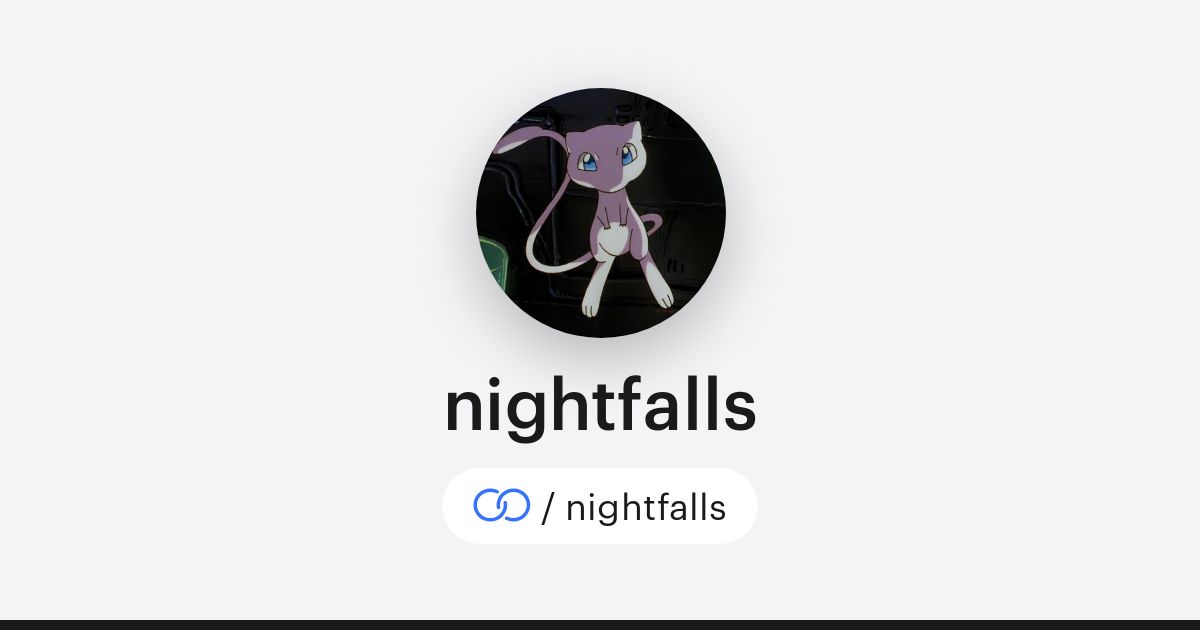 /nightfalls · solo.to