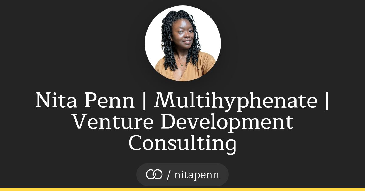 Nita Penn | Multihyphenate (/nitapenn) · solo.to