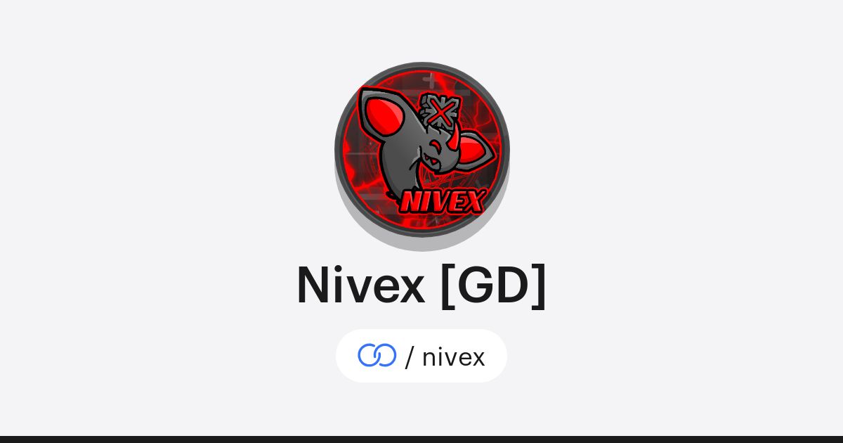 Nivex [GD] (/nivex) · solo.to