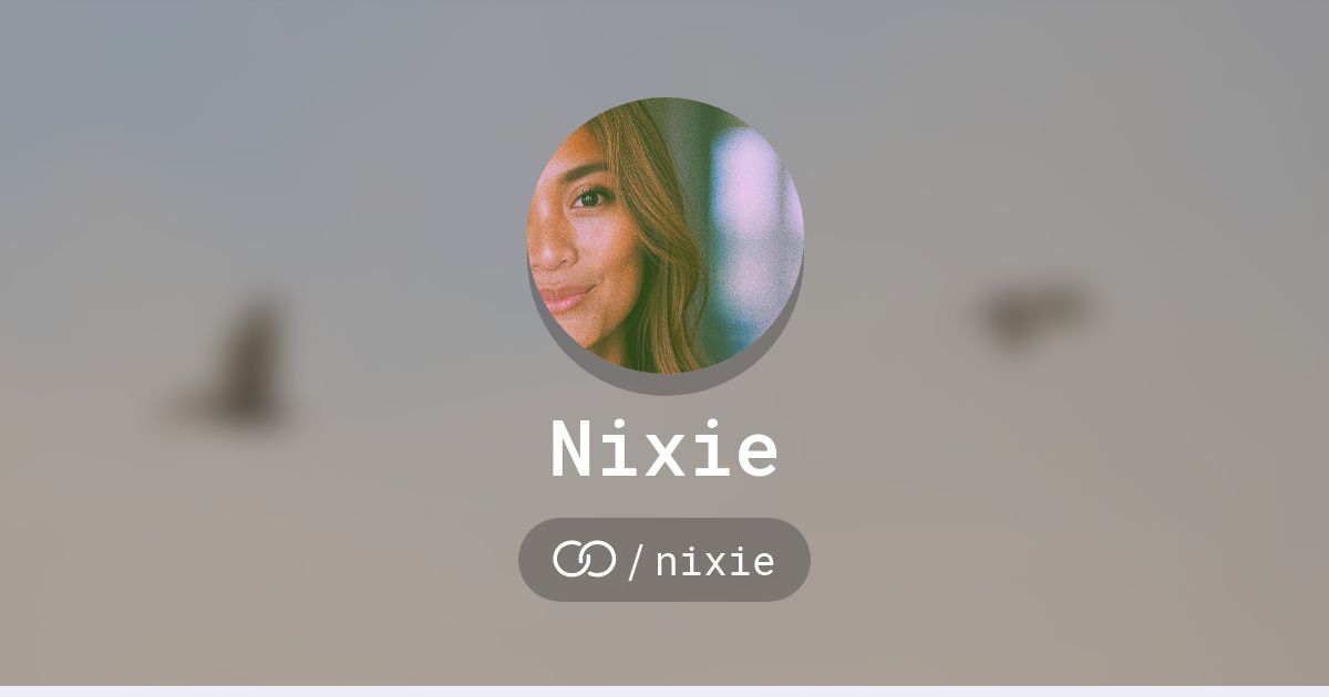 Nixie · solo.to