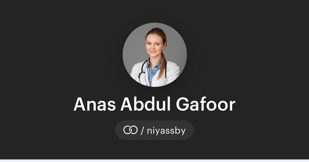 Anas Abdul Gafoor (/niyassby) · solo.to