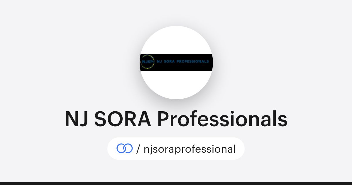 NJ SORA Professionals (/njsoraprofessional) · solo.to