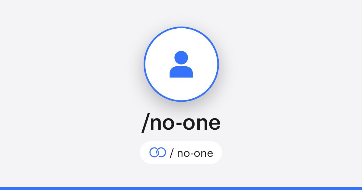 /no-one · solo.to