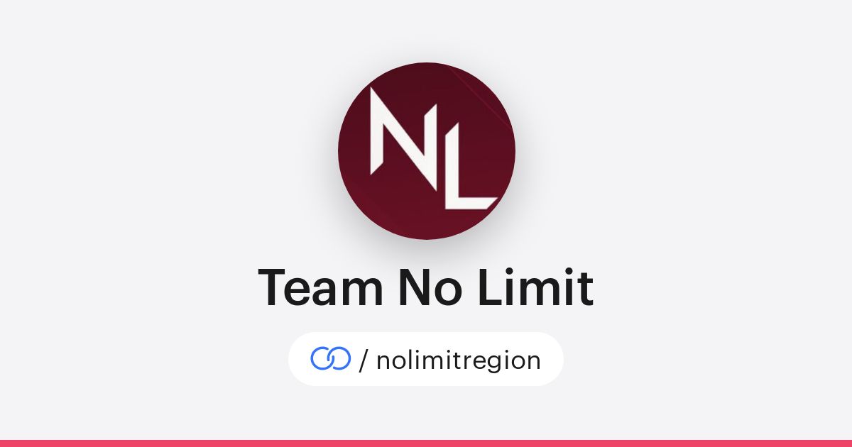 Team No Limit (/nolimitregion) · solo.to