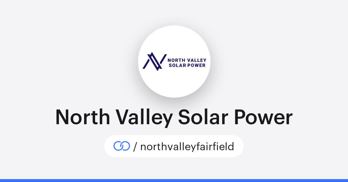 North Valley Solar Power (/northvalleyfairfield) · solo.to