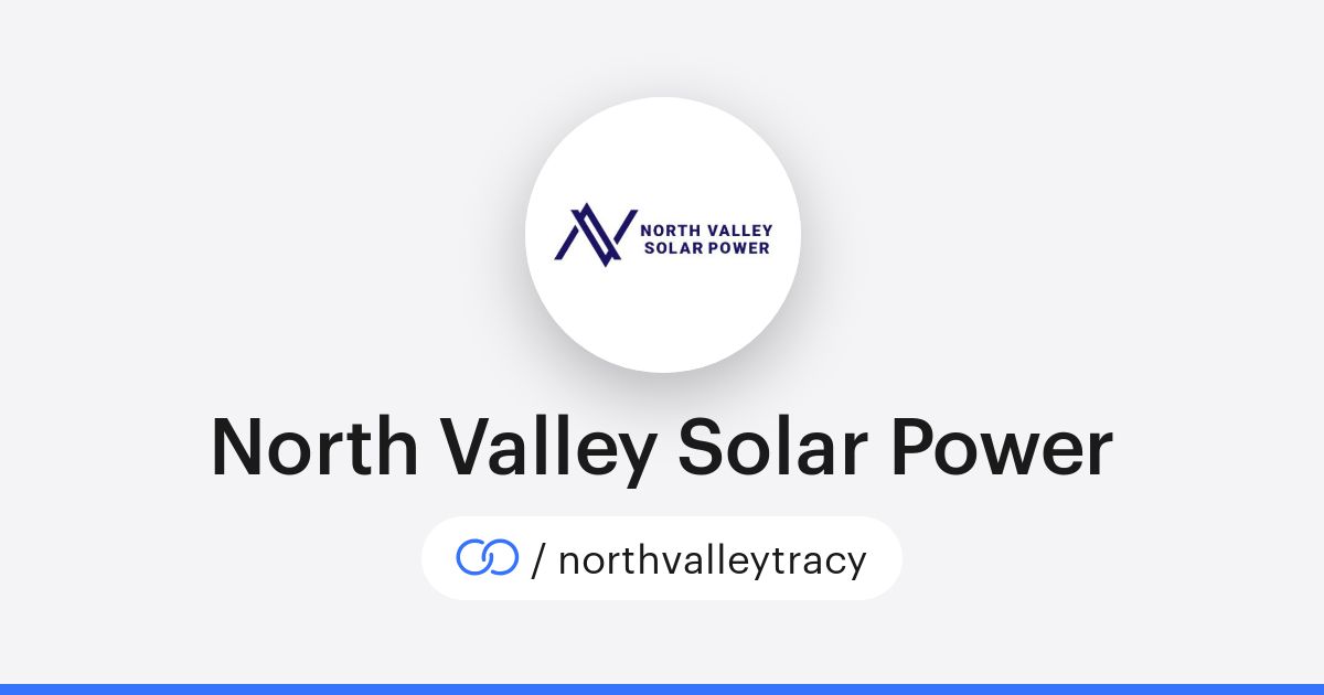North Valley Solar Power (/northvalleytracy) · solo.to