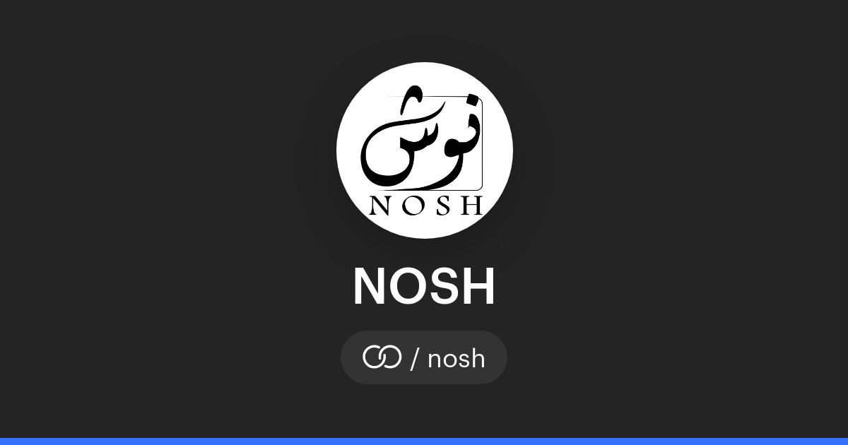 NOSH · solo.to