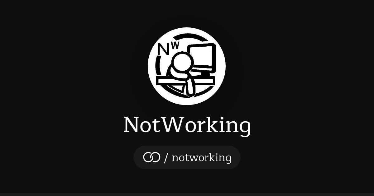 NotWorking · solo.to