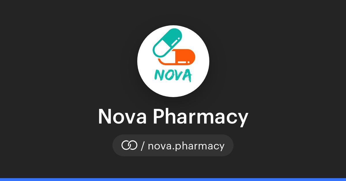 Nova Pharmacy (/nova.pharmacy) · solo.to
