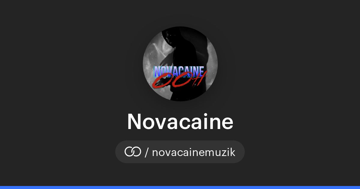 Novacaine (/novacainemuzik) · solo.to