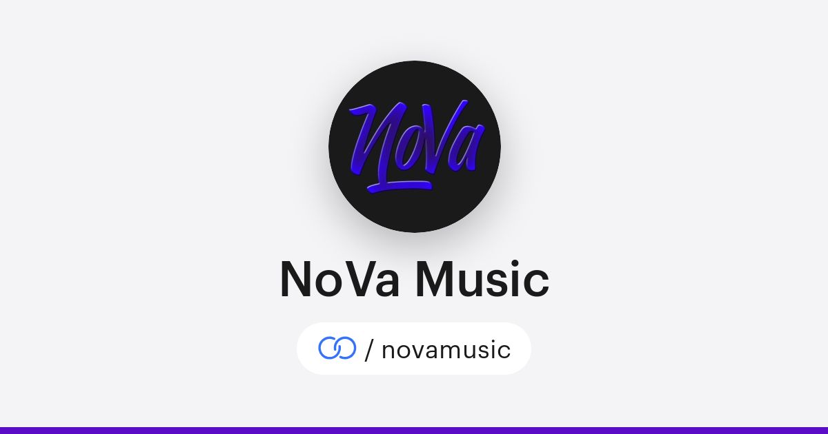 NoVa Music (/novamusic) · solo.to