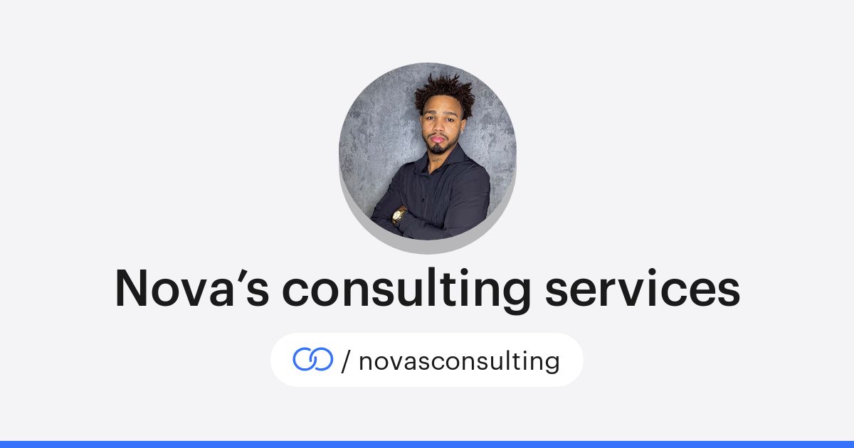 Nova’s consulting services (/novasconsulting) · solo.to
