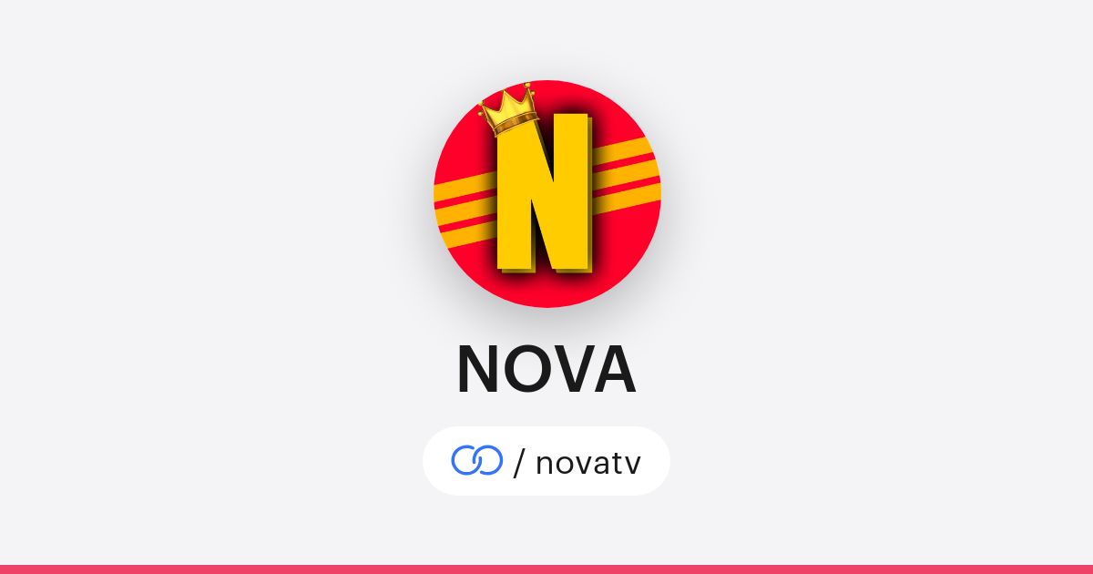 NOVA (/novatv) · solo.to
