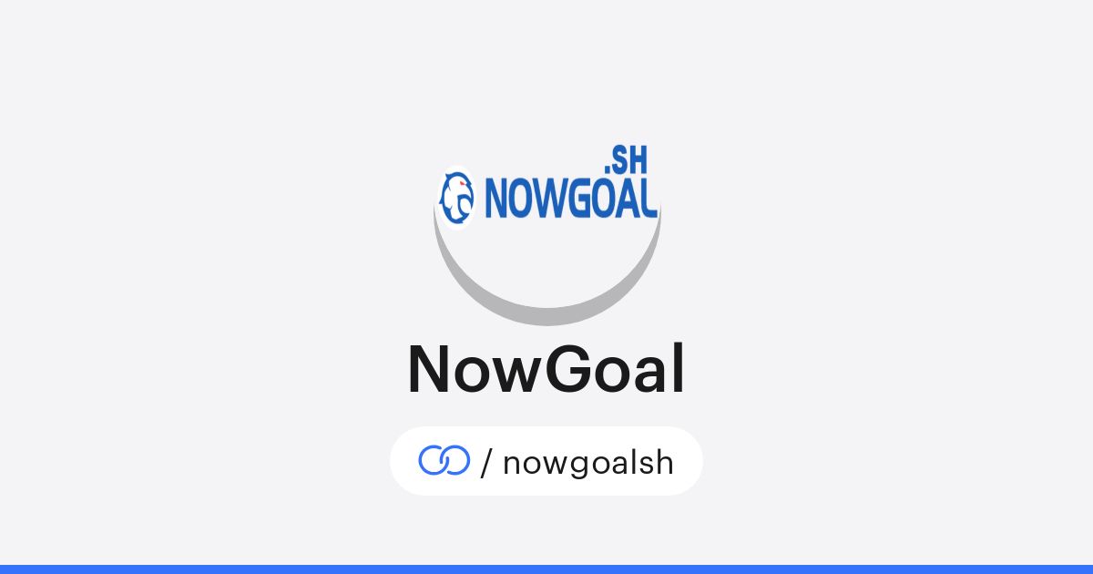 NowGoal (/nowgoalsh) · solo.to
