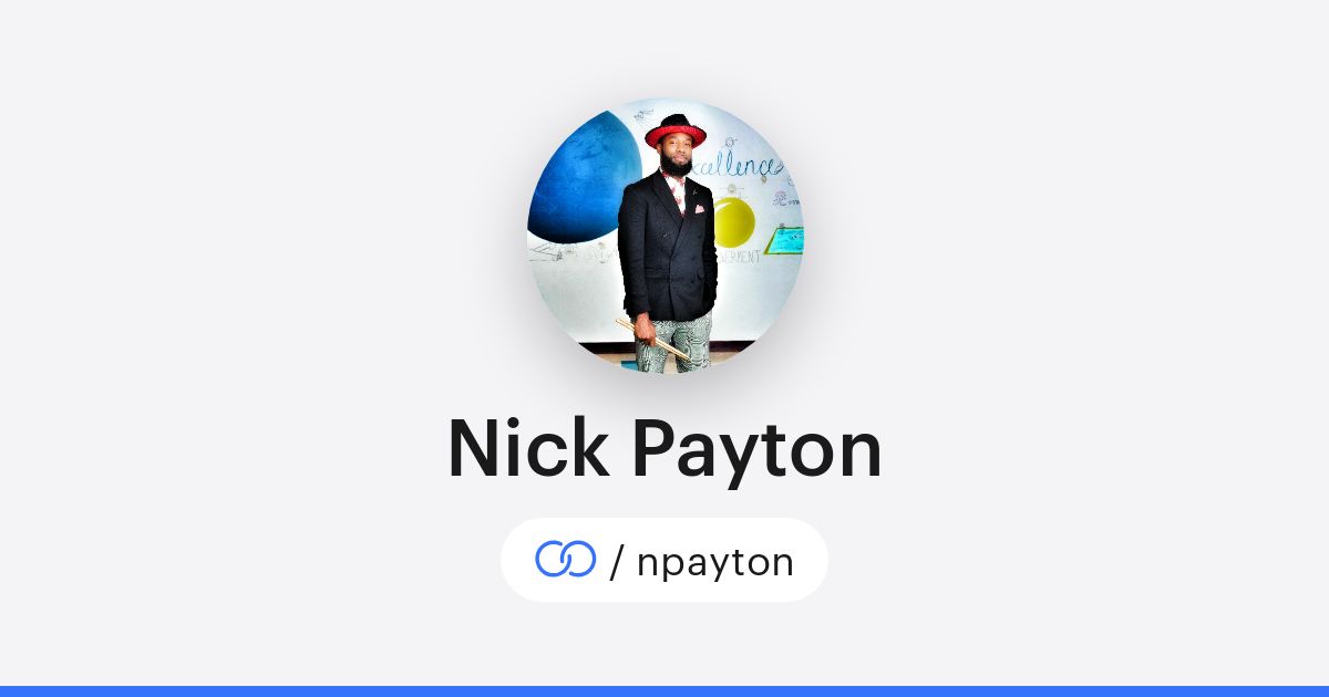 Nick Payton (/npayton) · solo.to