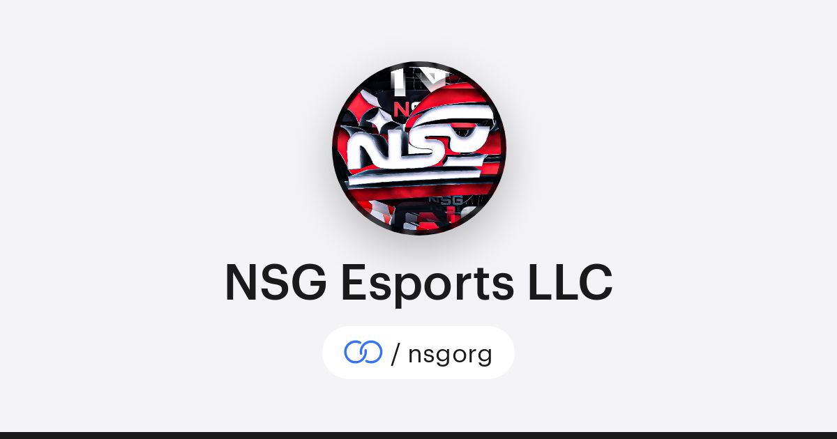 NSG Esports LLC (/nsgorg) · solo.to